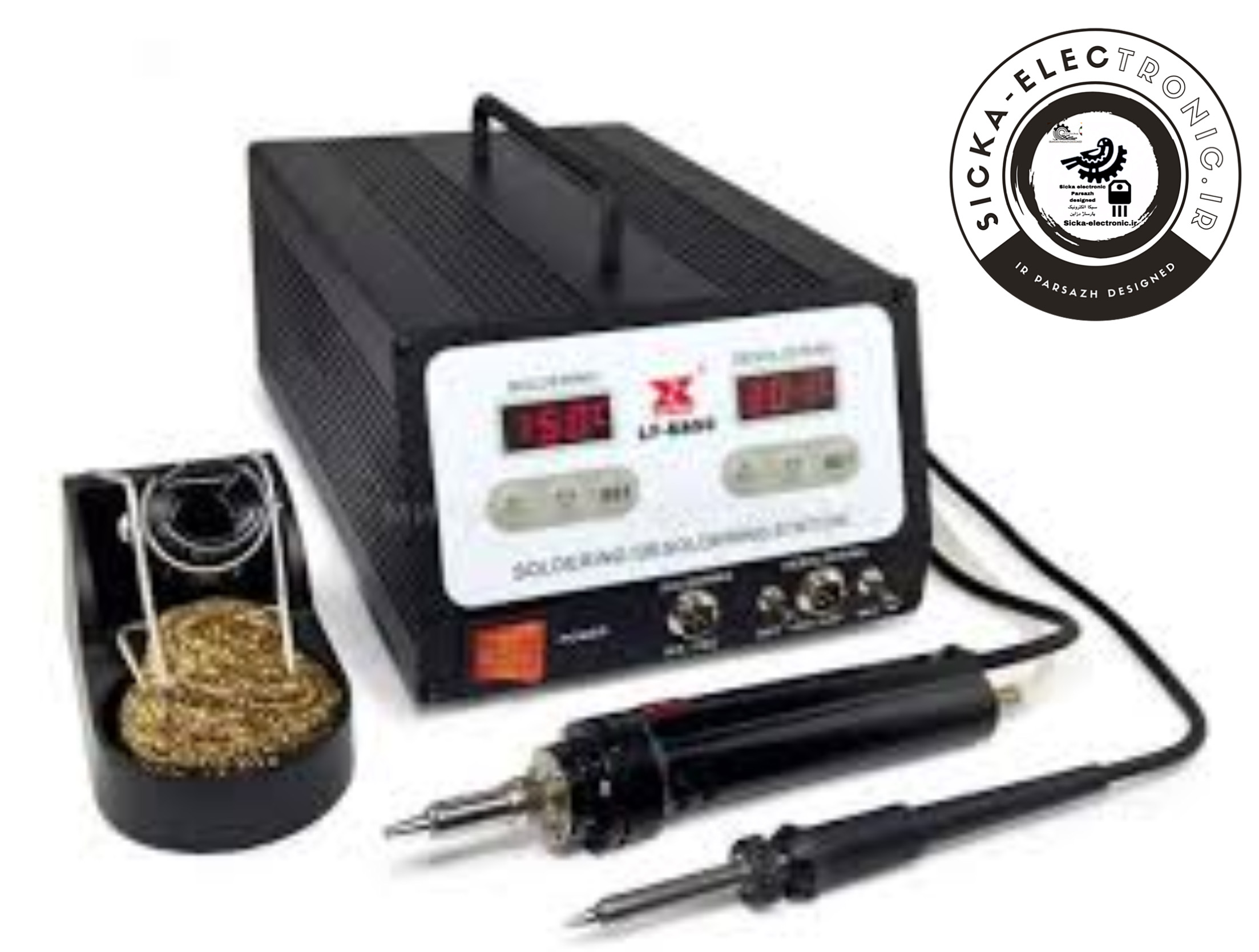 هویه + هویه قلع کش برقی استیشن (رومیزی) دیجیتال برند زایترونیک مدل LF-8800 /استوک/ساخت تایوان ...